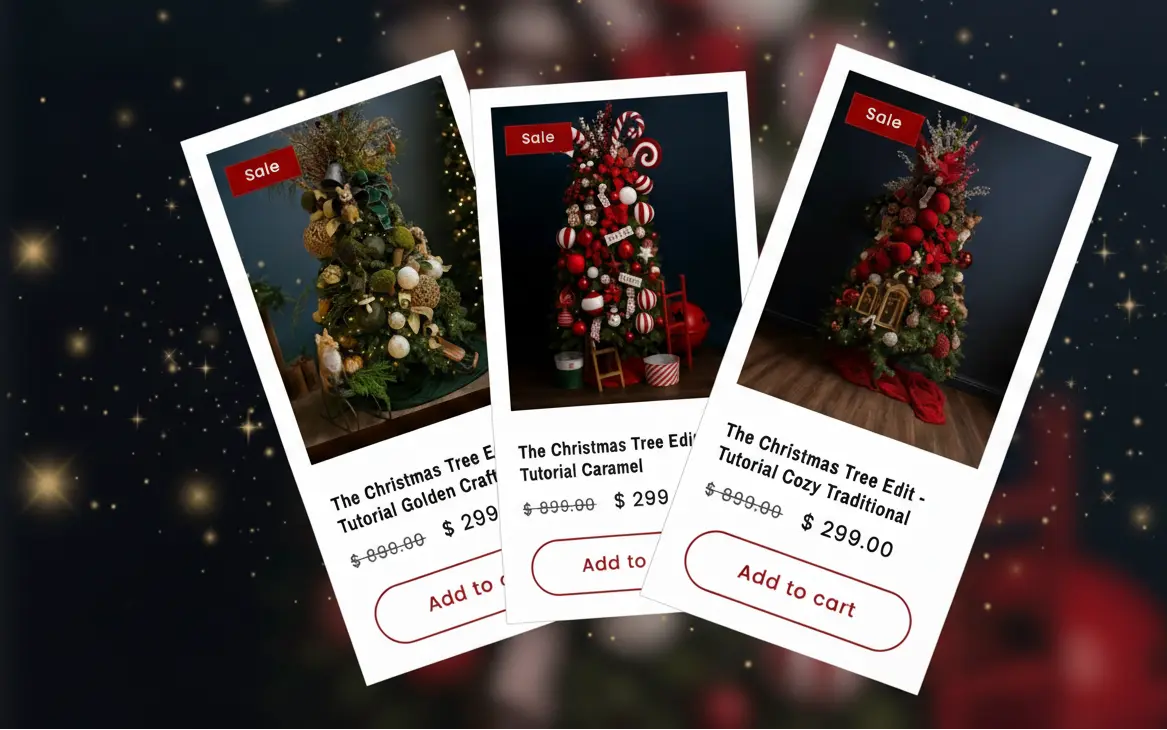 Cursos de Decoracion Navideña - The Christmas Tree Edit – Winterland